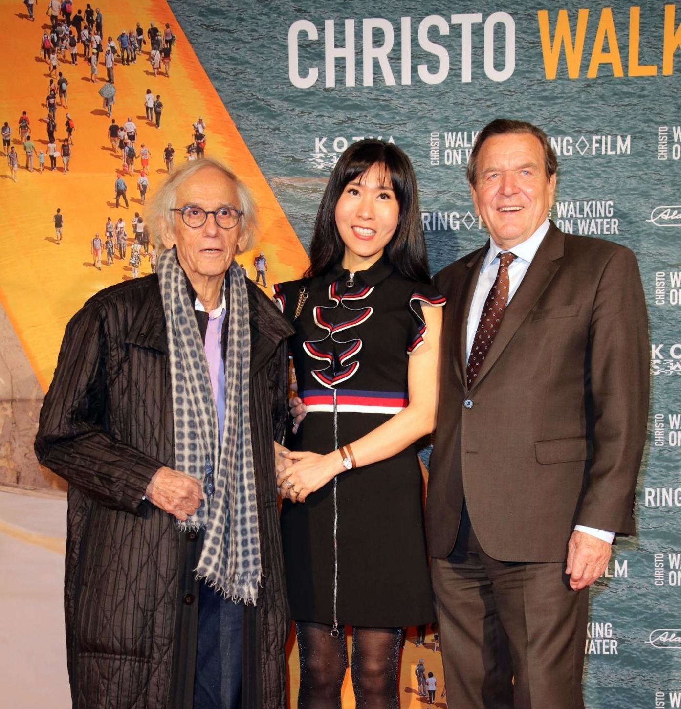 Foto des Tages: Großes Wiedersehen bei "Christo"-Premiere