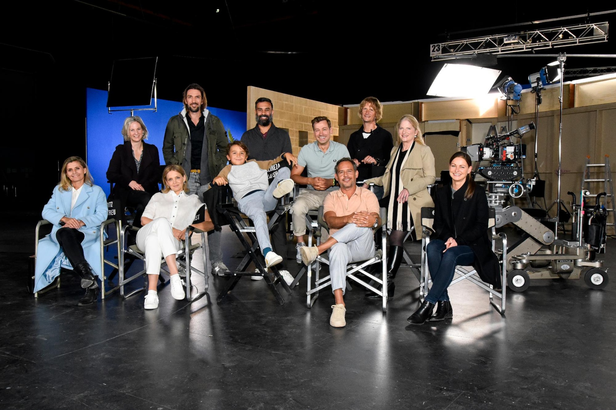 Foto des Tages: Am Set von "Fifty Fifty"
