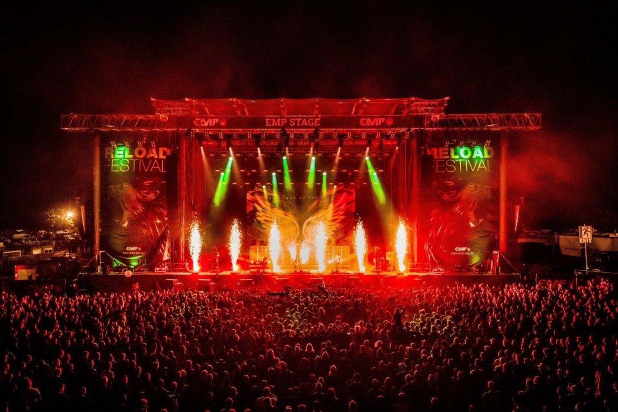 12.500 Fans beim Reload Festival